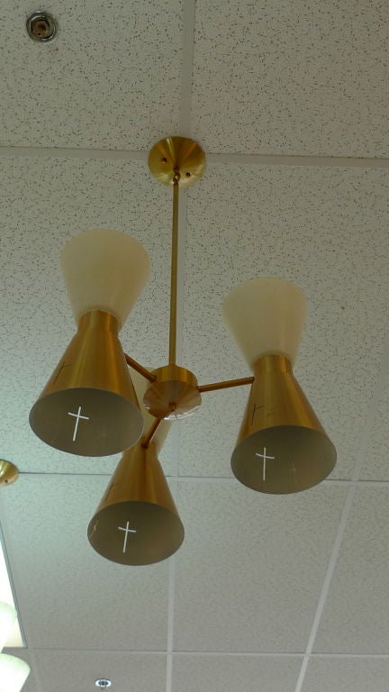 Set of Eight Mid-Century Church Chandeliers at 1stDibs