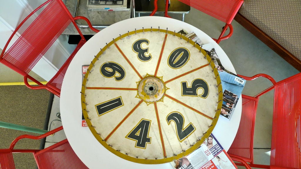Carnival Handpainted Gaming Wheel For Sale at 1stDibs Carnival Handpainted Gaming Wheel For Sale at 1stDibs
