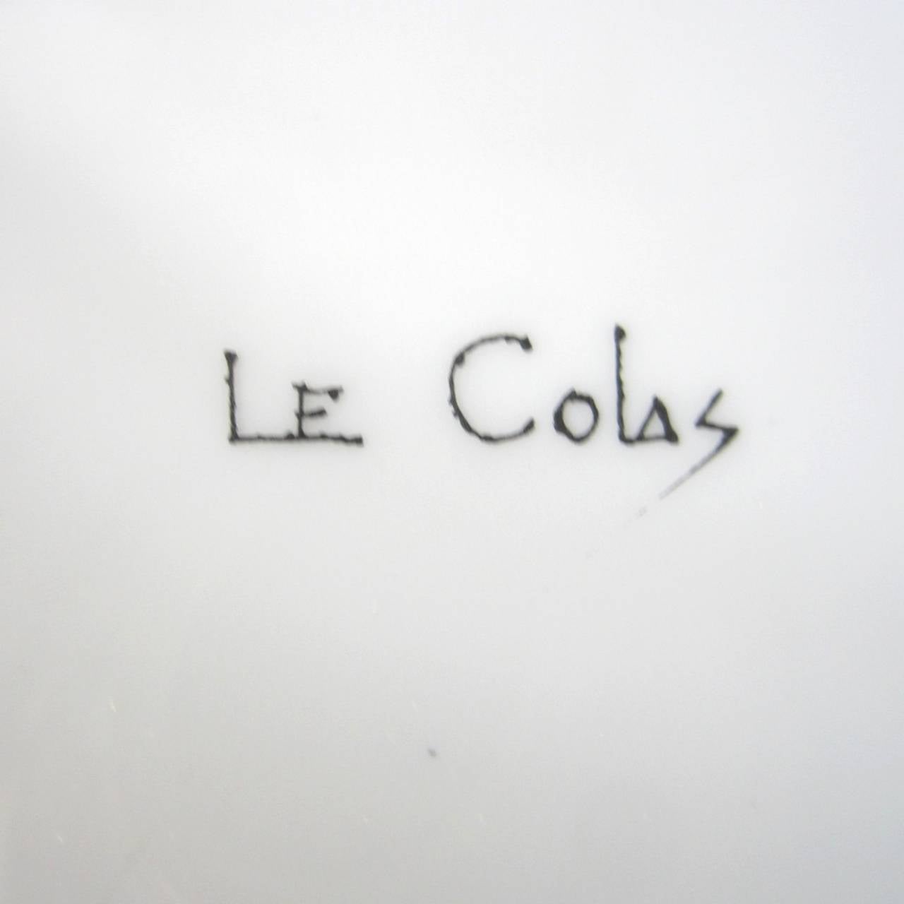 Haviland , Le Colas, Limited Edition Hand-Painted Porcelain Plate For ...