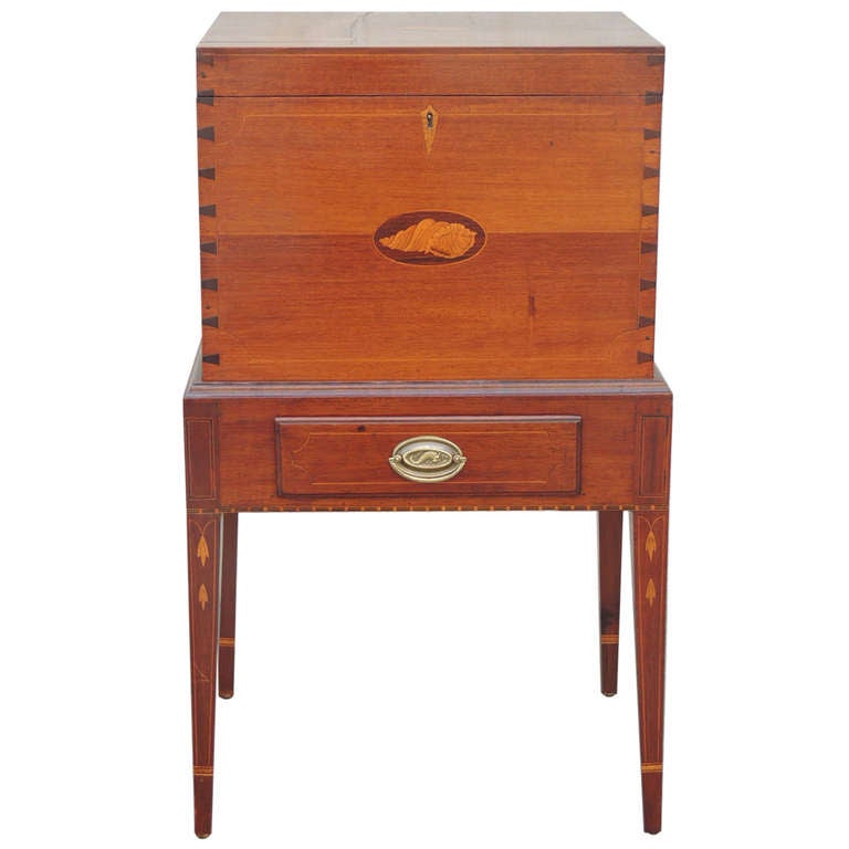 Mid 19th Century American Cellarette at 1stDibs