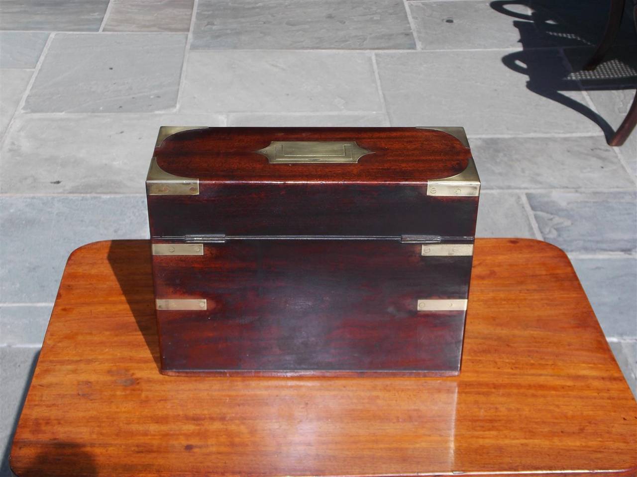 English Mahogany Military Campaign Medical Box. Circa 1820 at 1stDibs