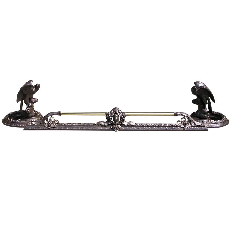 Scottish Falcon Hawk Fire Fender at 1stDibs