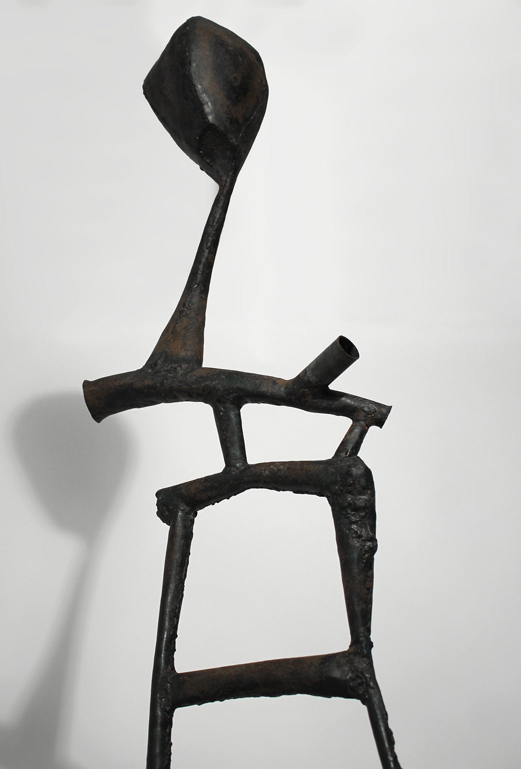 1950s Welded Steel Abstract Sculpture at 1stDibs