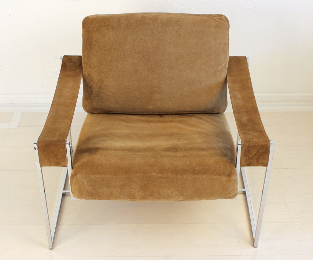 Milo Baughman Chair at 1stDibs