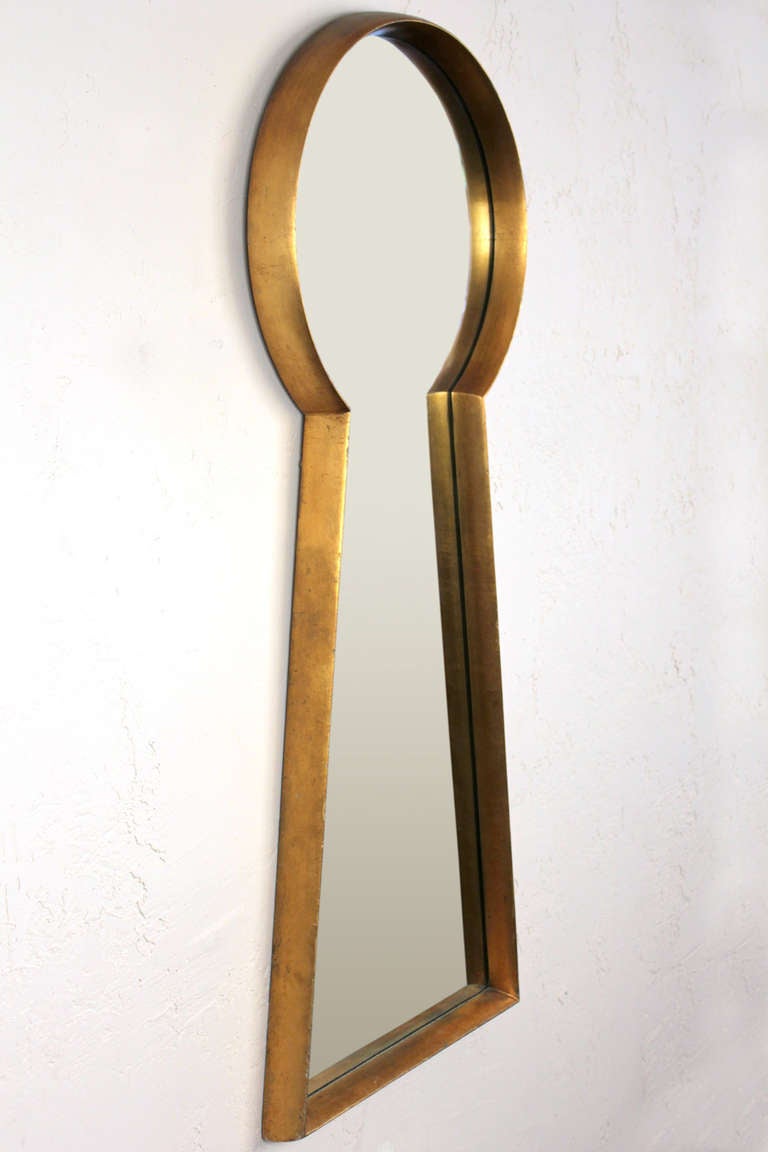 Keyhole Gilt Mirror at 1stDibs