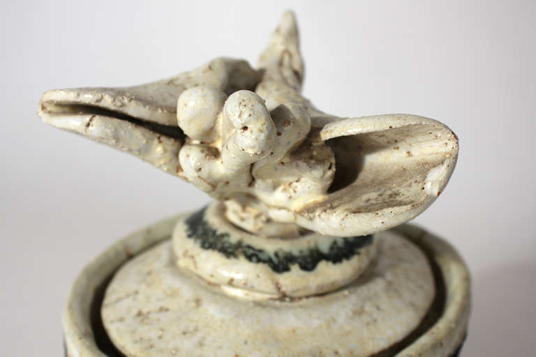 1960s Jerry Rothman Ceramic Covered Jar at 1stDibs | jerry rothman ceramics