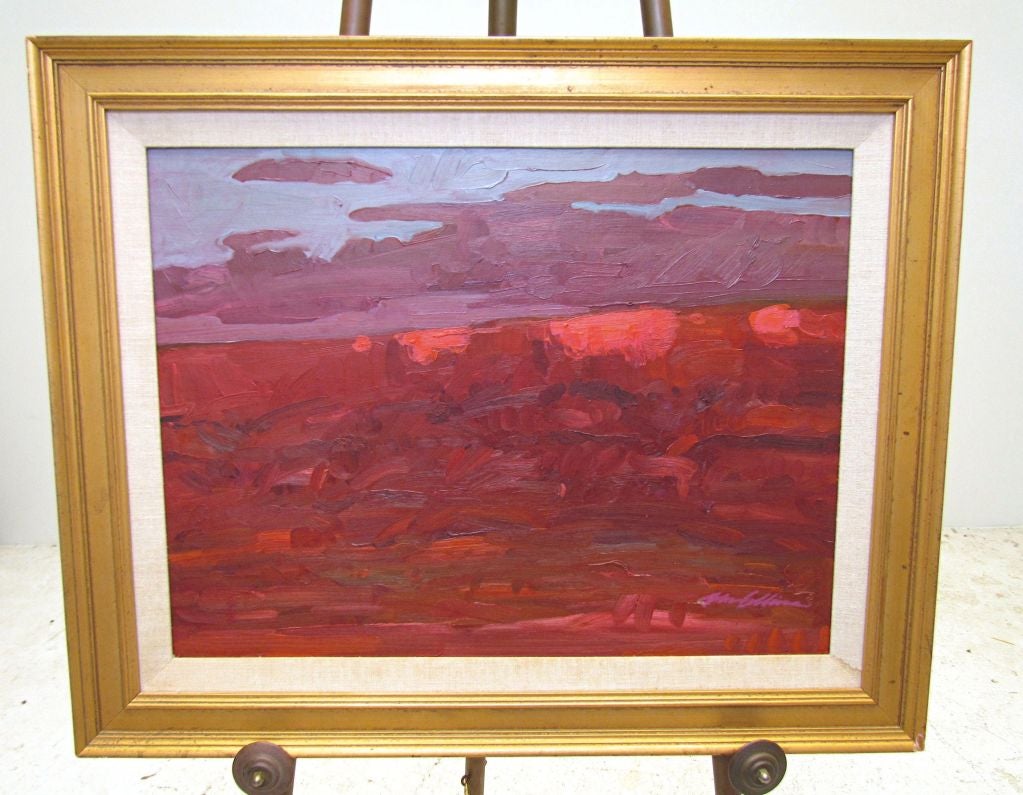 Impressionist Abstract Oil by Listed Artist John Collins at 1stDibs ...