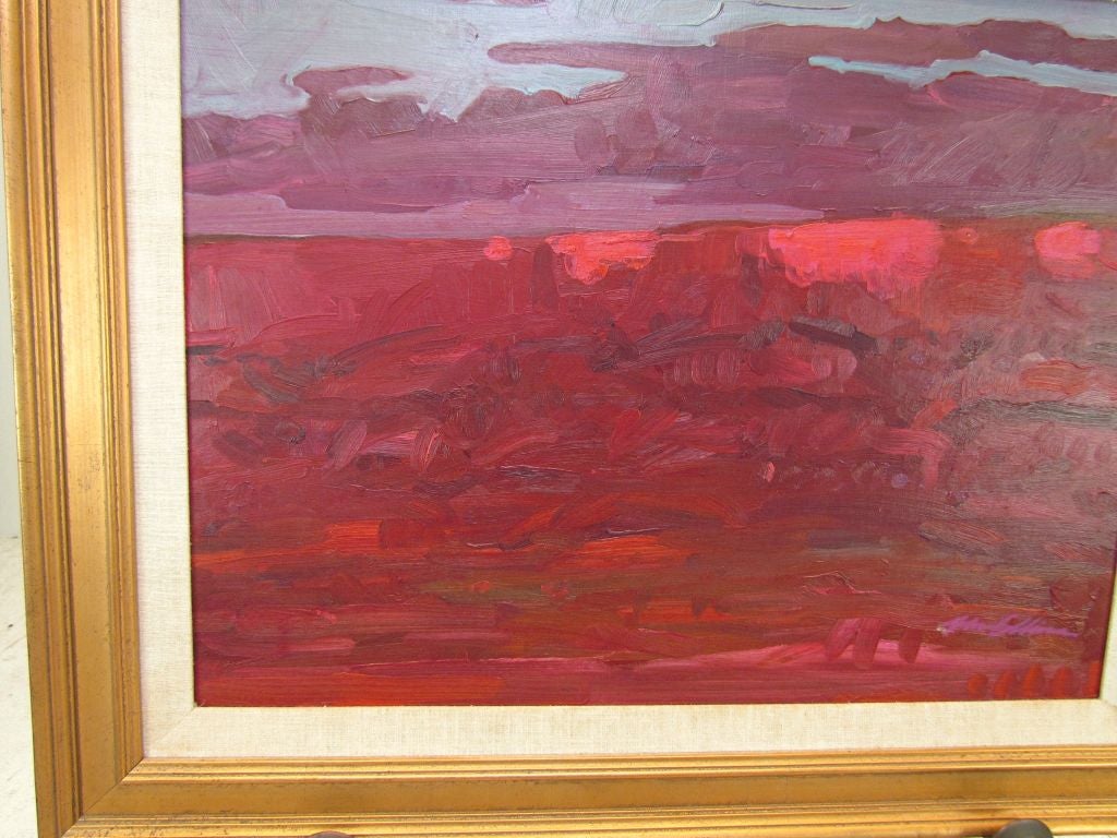 Impressionist Abstract Oil by Listed Artist John Collins at 1stDibs ...