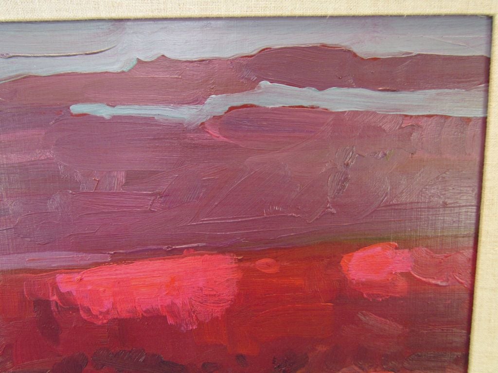 Impressionist Abstract Oil by Listed Artist John Collins at 1stDibs ...