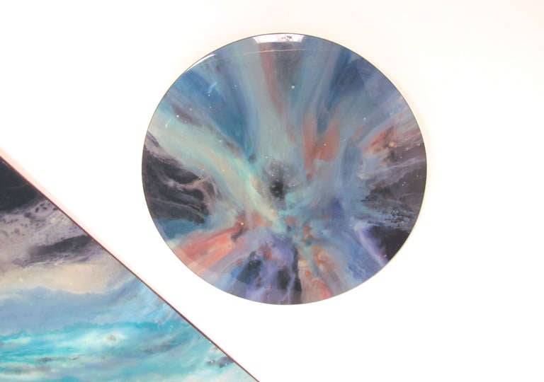 Set of Ethereal Abstract Paintings by Nicholas Mirandon at 1stDibs