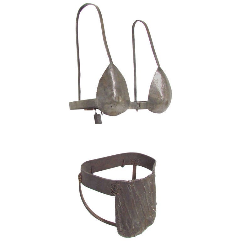 Wall-Mounted Brutalist Sculpture Titled, "Fun Couple #2" by Ken Hruby ...