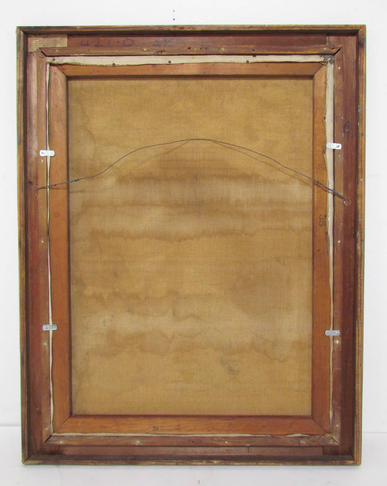 Abstract Expressionist Painting by Listed Artist David Porter, circa ...