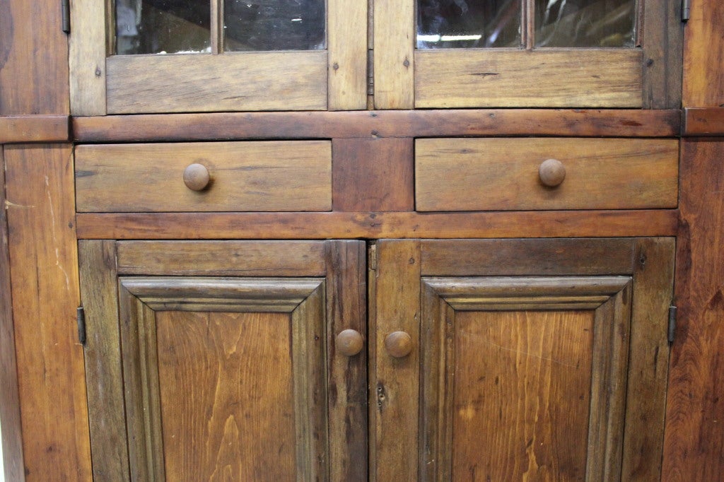 Primitive Corner Cupboard at 1stDibs