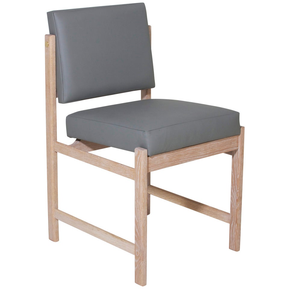 The Basic Dining Chair in Solid Oak w/ Hand-Rubbed Blanched Oil Finish ...