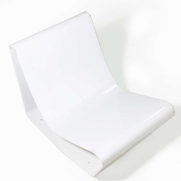 Vintage Concrete Outdoor Rocking "Loop" Chair By Willy Guhl For Eternit ...