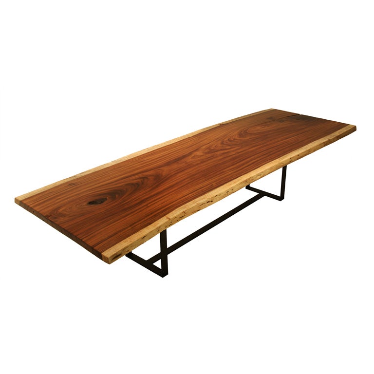Custom Colyer Dining Table in Caro Caro by Thomas Hayes Studio at 1stDibs
