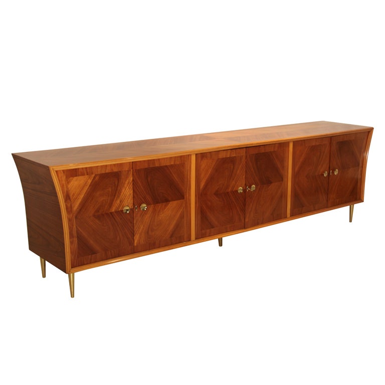 Large Winged Cabinet by Giuseppe Scapinelli at 1stDibs