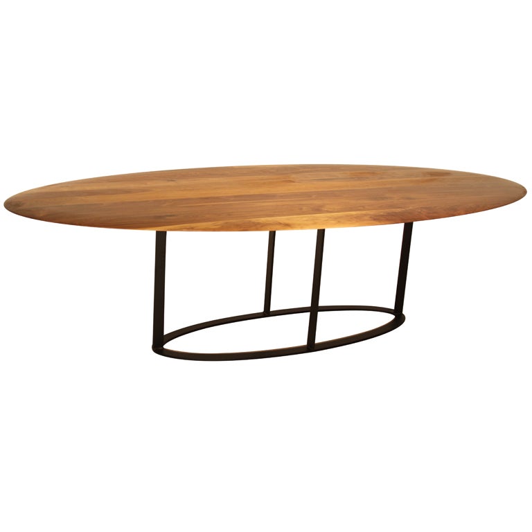 The Ellipse Dining Table by Thomas Hayes Studio at 1stDibs