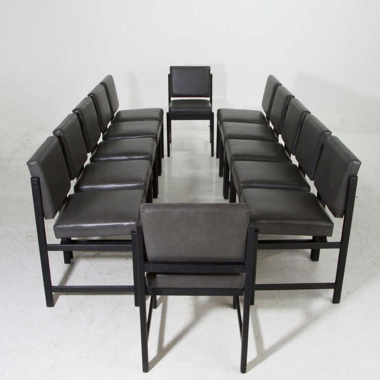 The Basic Dining Chair in Walnut by Thomas Hayes Studio at 1stDibs