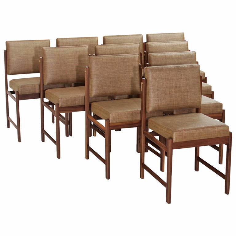 The Basic Dining Chair in Walnut by Thomas Hayes Studio at 1stDibs