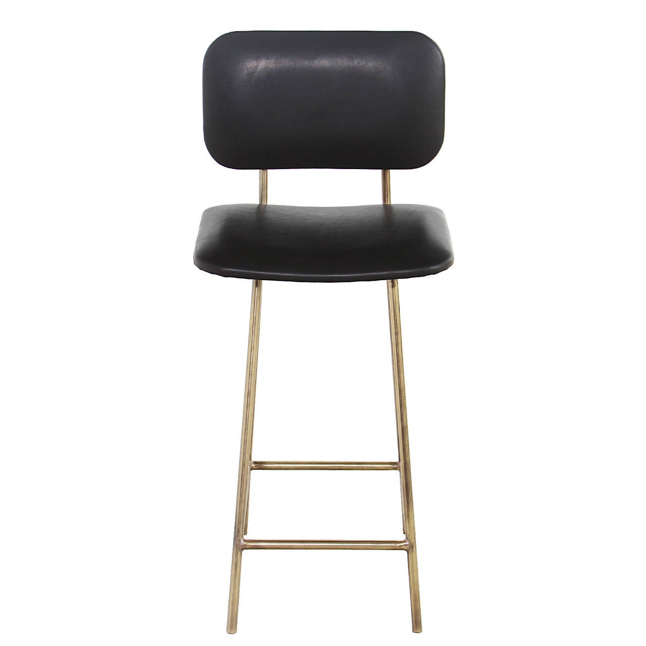 The Brass Petra Bar Stool at 1stdibs