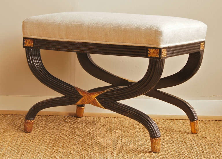 Regency Style Footstool at 1stDibs