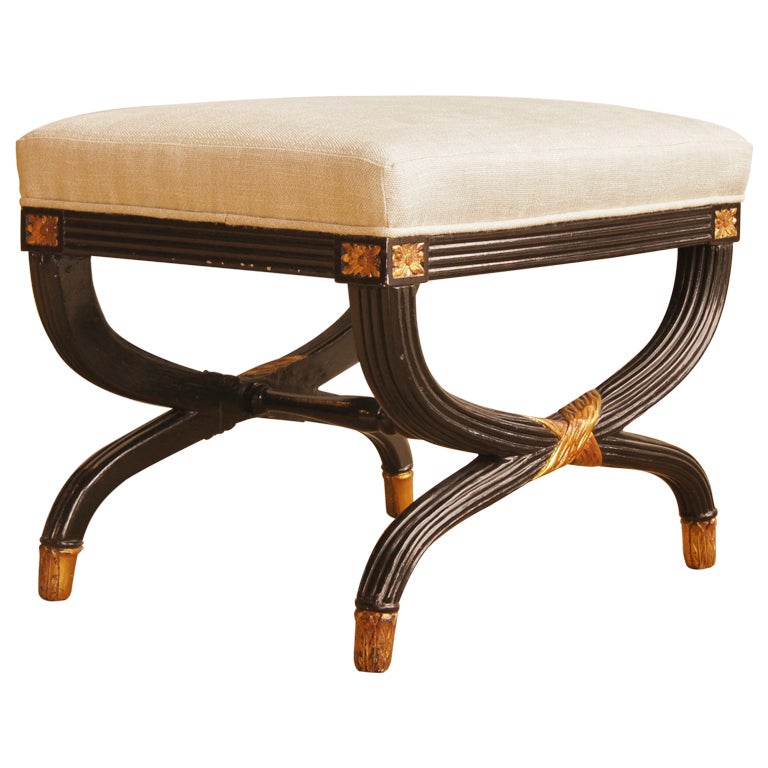 Regency Style Footstool at 1stDibs