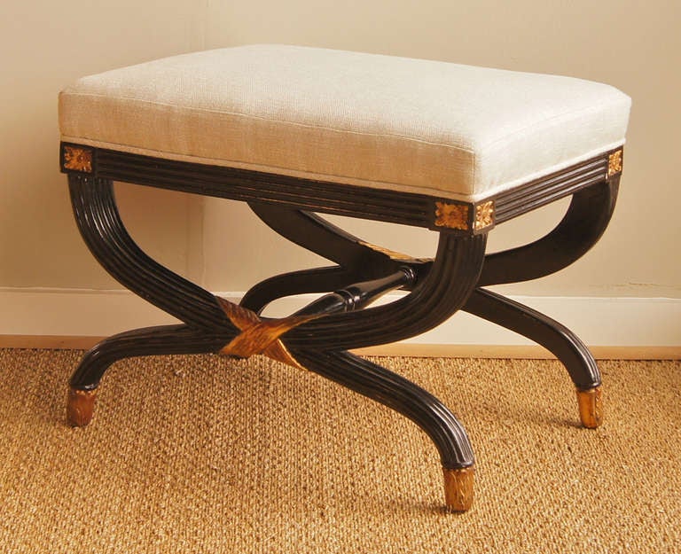Regency Style Footstool at 1stDibs