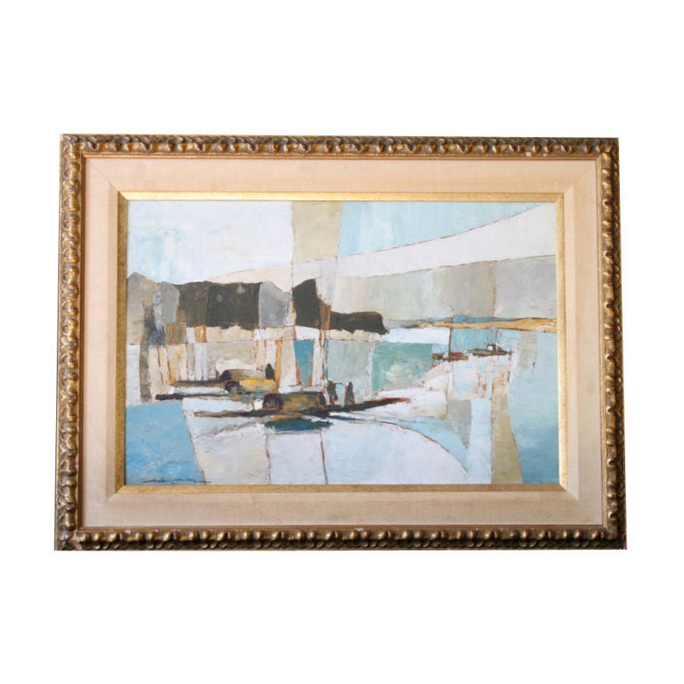 Abstract Oil Painting by Cedric Chang at 1stDibs