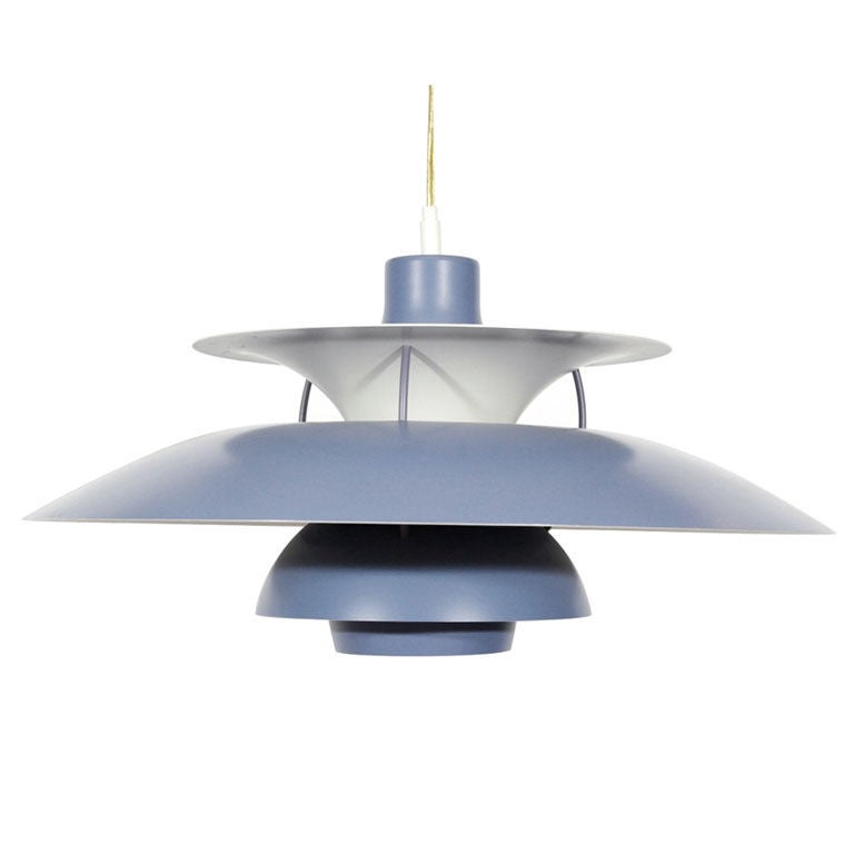 Vintage Mid Century PH5 Pendant by Poul Henningsen at 1stDibs