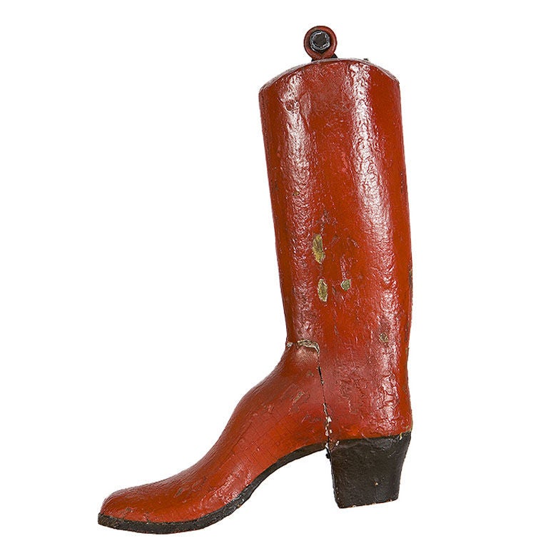 Wooden Bootmaker's Trade Sign at 1stDibs