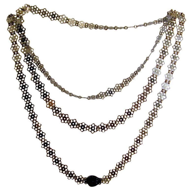 Decorative Georgian Steel Chain at 1stDibs