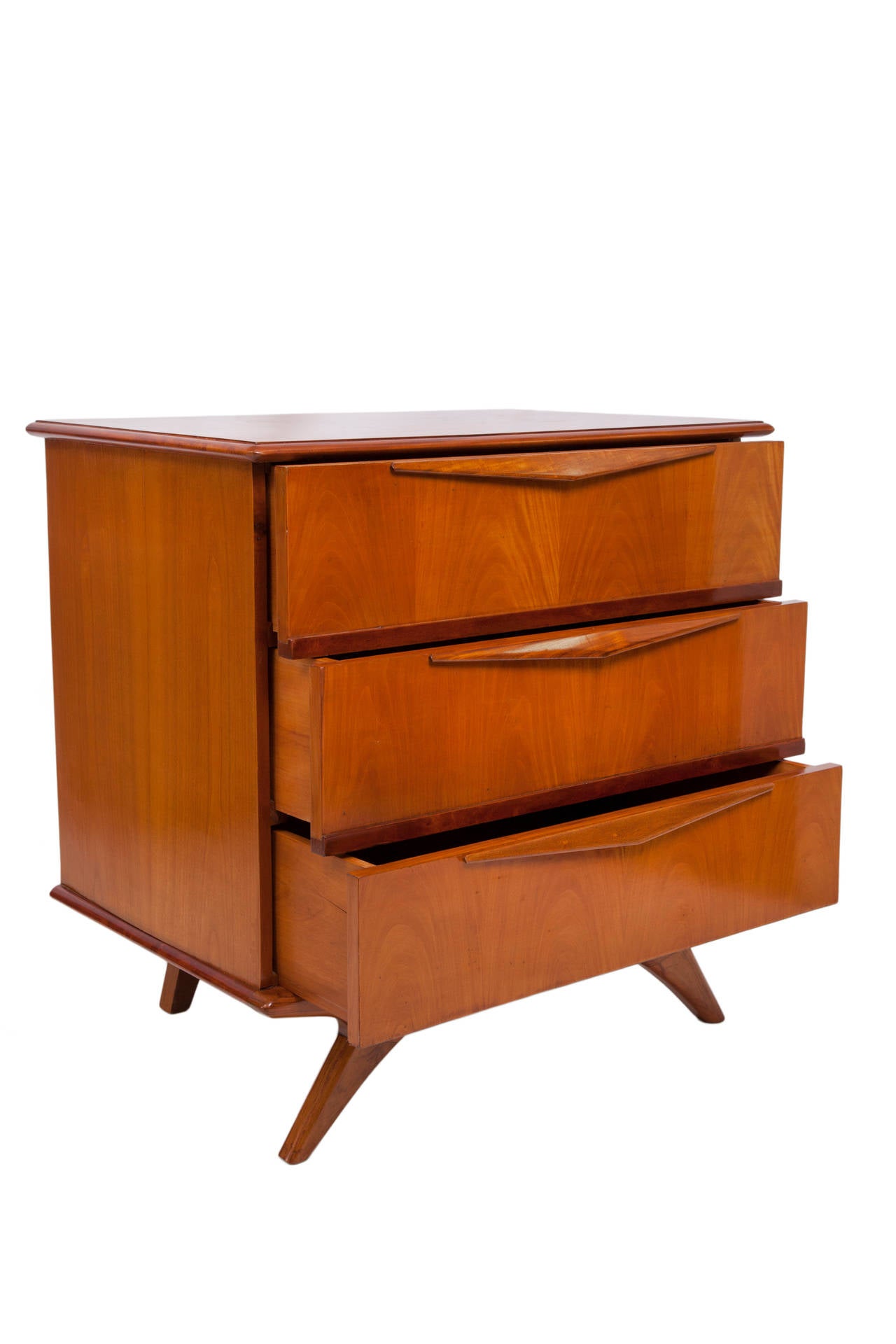 A Brazilian Midcentury Caviuna Wood Dresser at 1stDibs