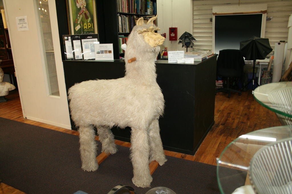 Fantastic Modern Lalanne Style Design Life Size Llama Sculptural Bench ...