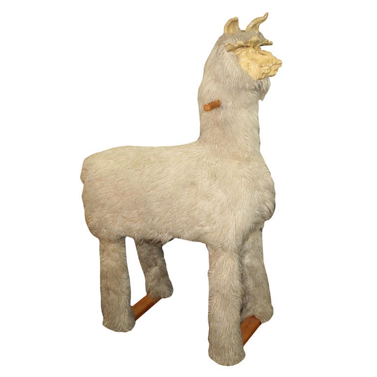 Fantastic Modern Lalanne Style Design Life Size Llama Sculptural Bench ...