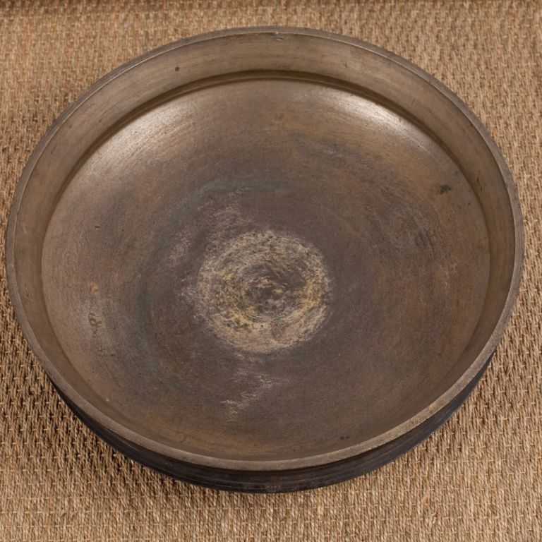 Solid Brass Indian Cooking Pot or Urli 22" Diameter at 1stDibs