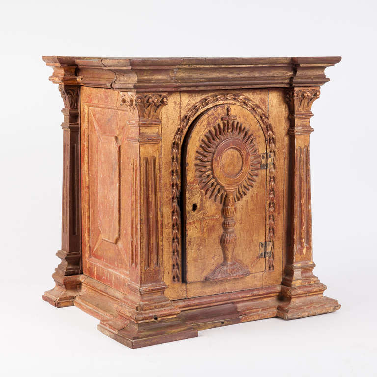19th Century Indo-Portuguese Wood Tabernacle at 1stDibs