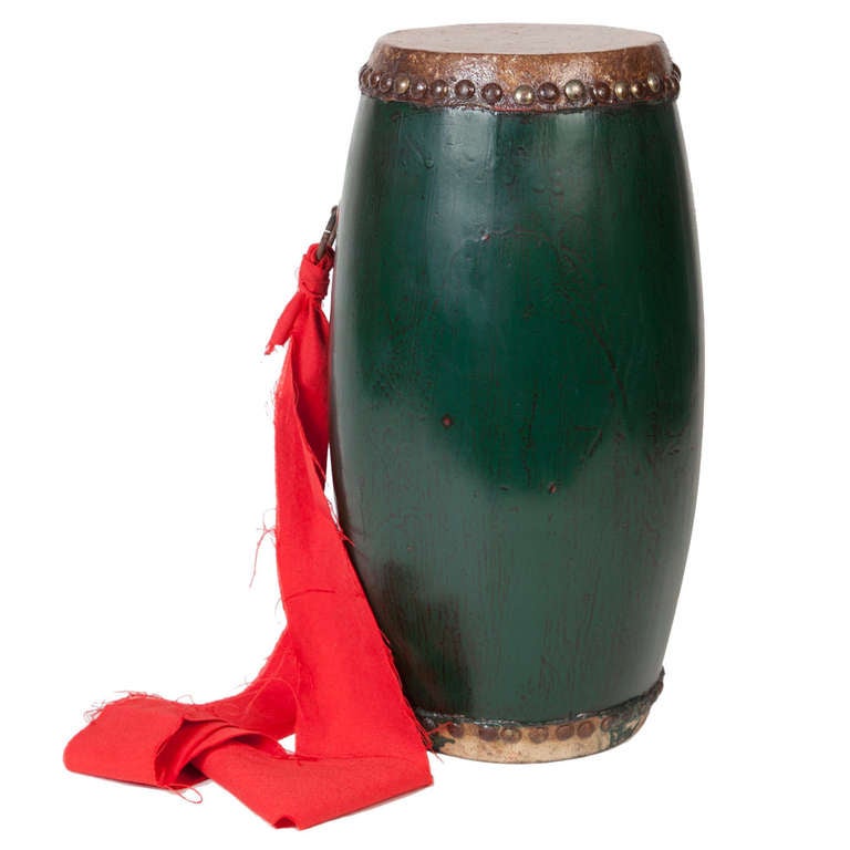 Fujin Wooden Dancing Drum For Sale at 1stDibs