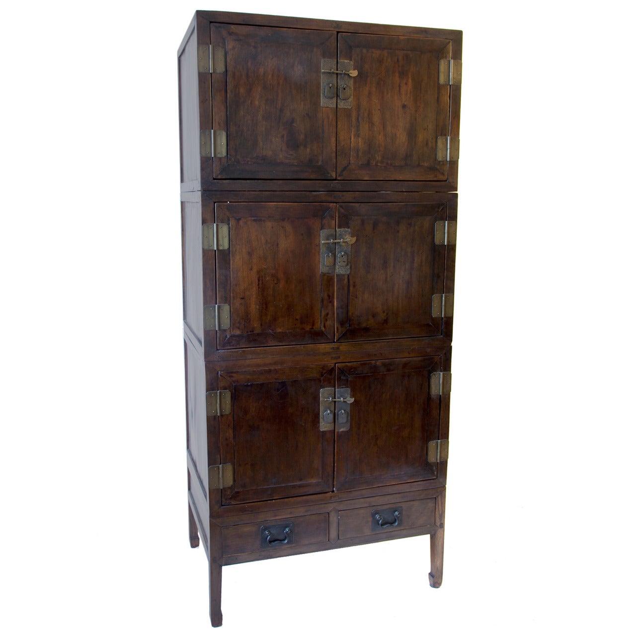 Jiangsu Cypress Wood Compound Cabinet at 1stDibs