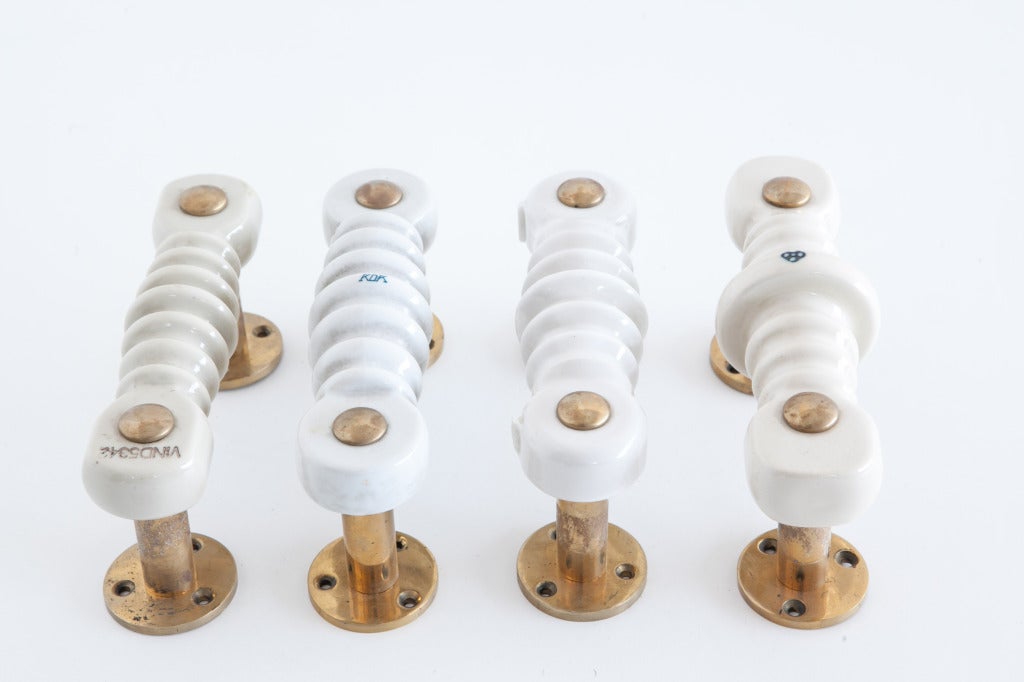 Vintage Ceramic Door Handles from India For Sale at 1stDibs