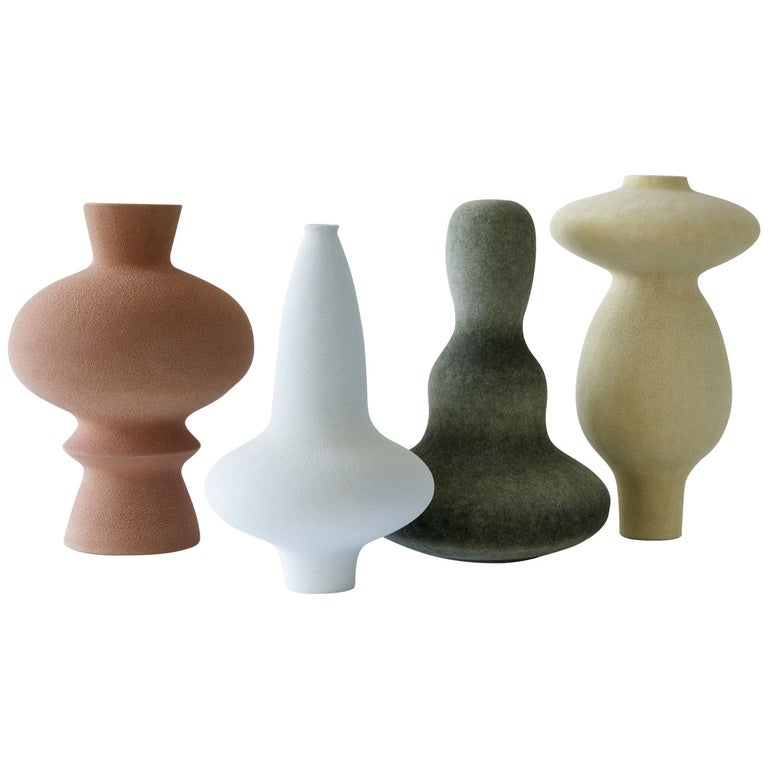 Unique Ceramic Vases by Turi Heisselberg Pedersen For Sale at 1stDibs