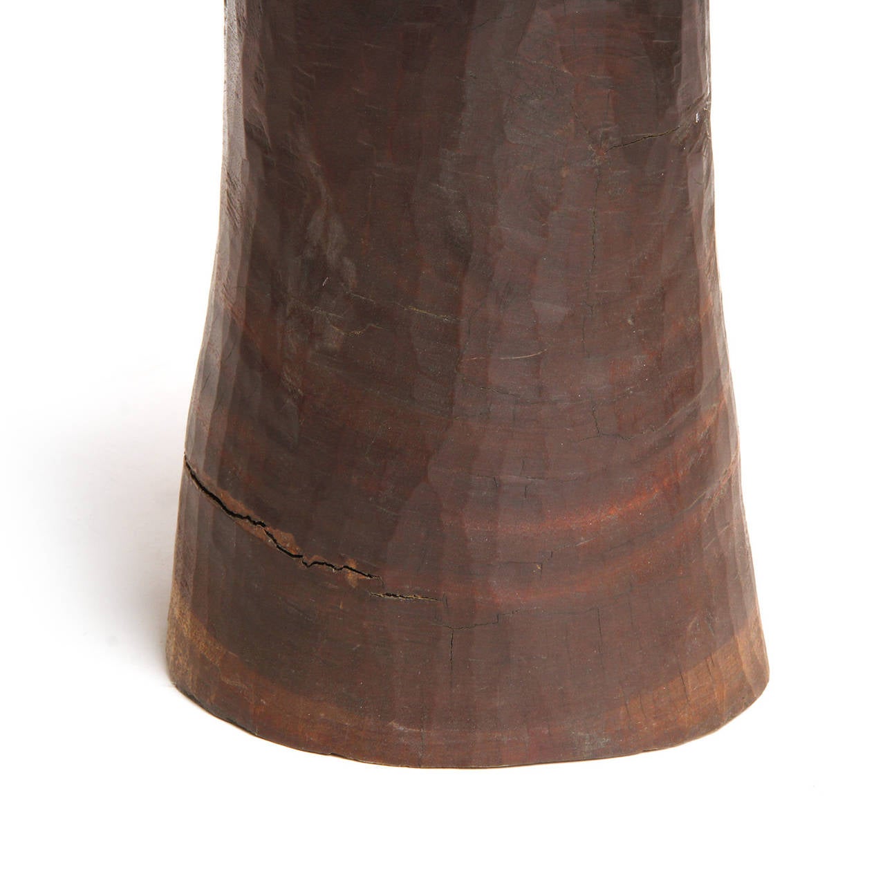 African Carved Wood Table at 1stDibs