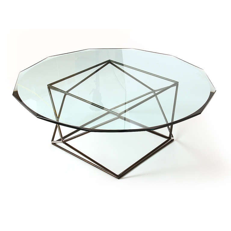Geometric Low Table at 1stDibs