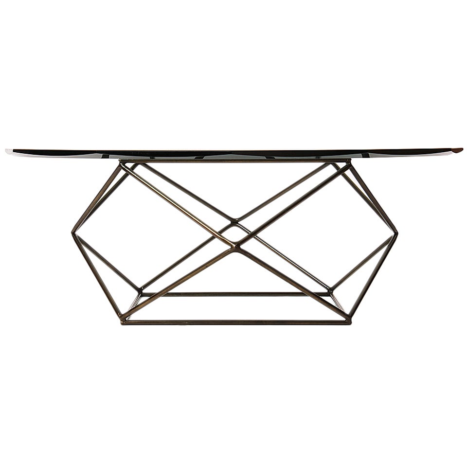 Geometric Low Table at 1stDibs