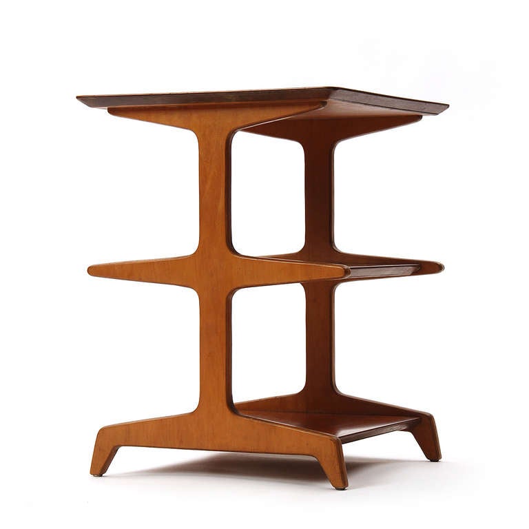 Three-Tiered End Table For Sale at 1stDibs