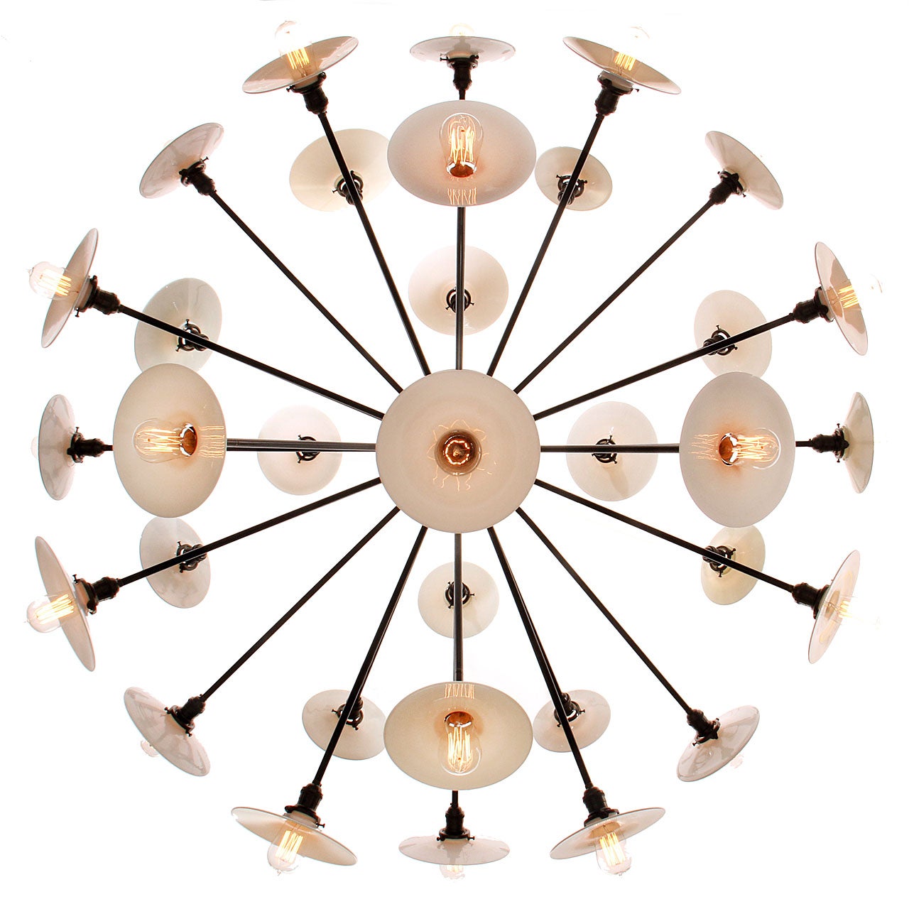 Monumental Starburst Ceiling Fixture at 1stDibs