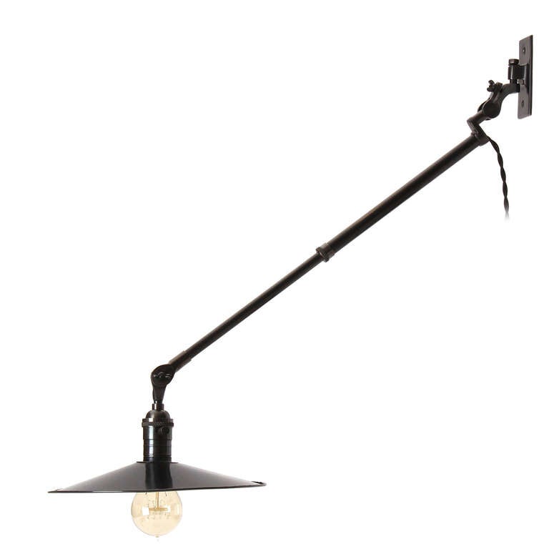 Articulating Wall Sconce by O.C. White at 1stDibs