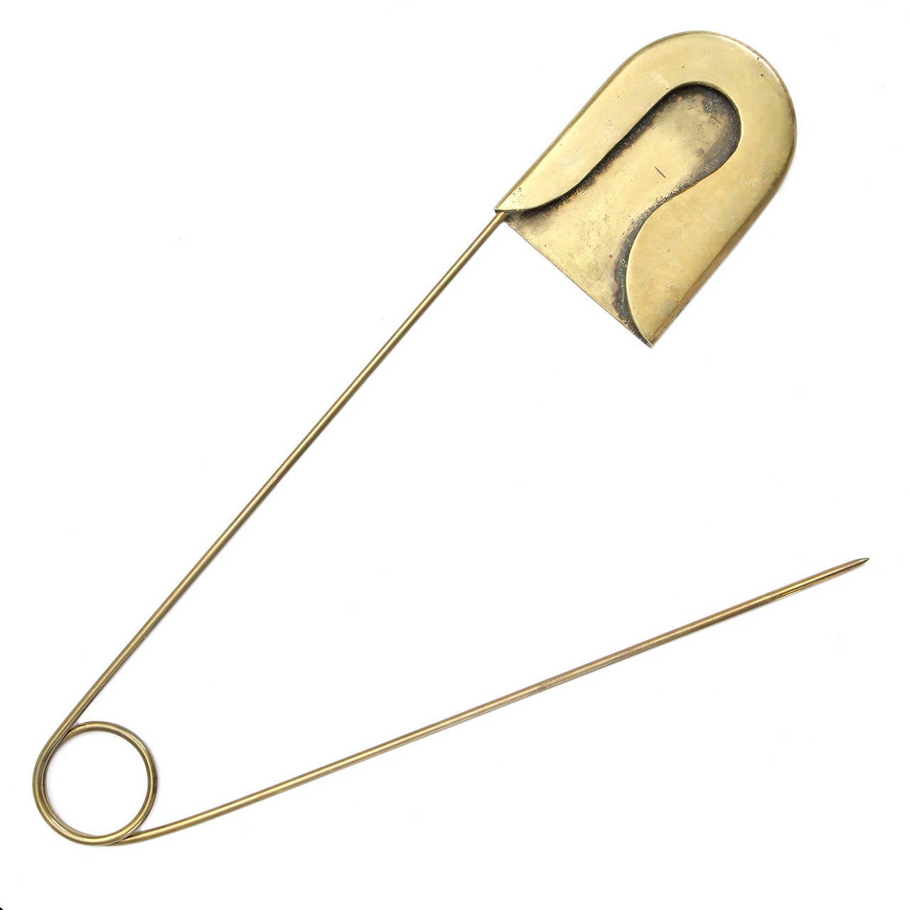 Giant Safety Pin at 1stdibs