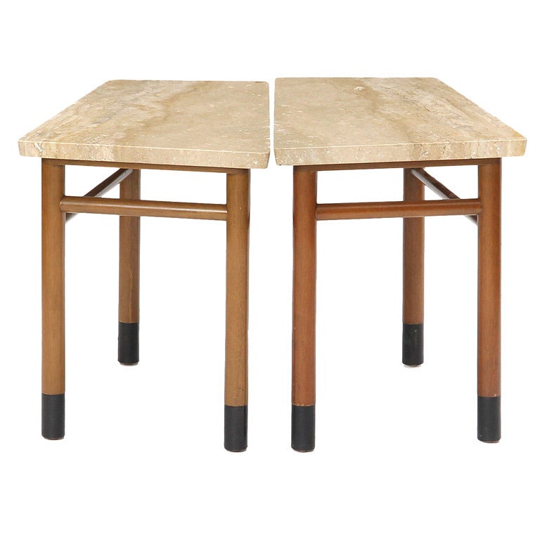 Trapezoidal End Tables by Edward Wormley For Sale at 1stDibs
