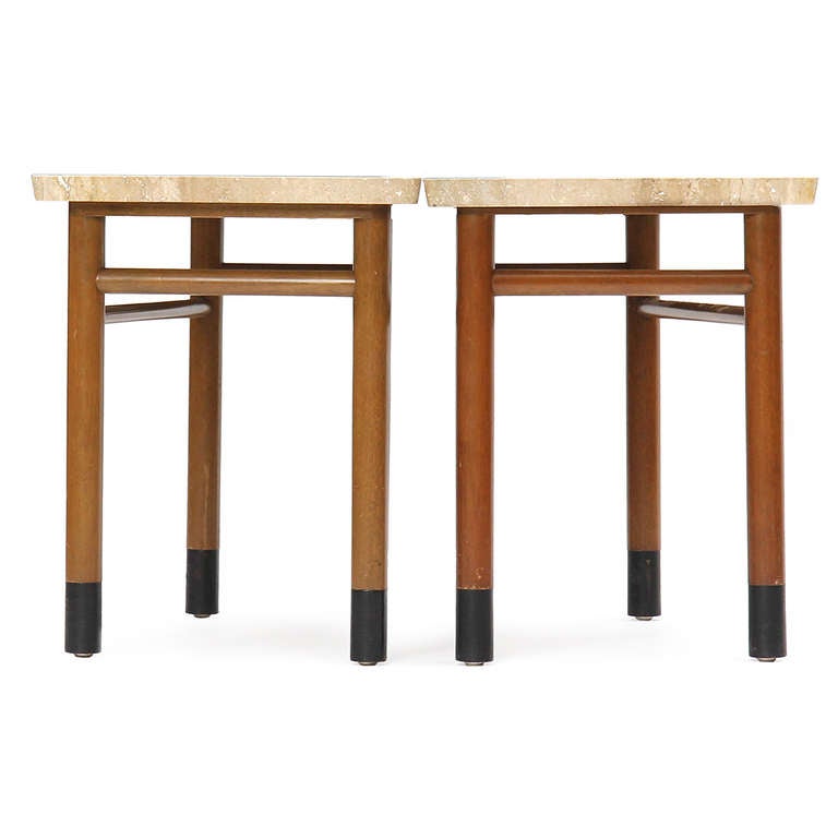 Trapezoidal End Tables by Edward Wormley For Sale at 1stDibs
